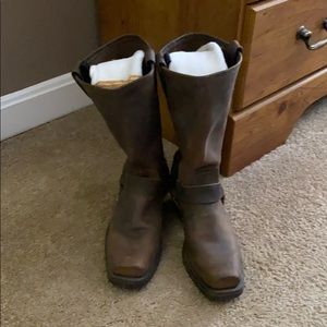Frye | Shoes | Frye Square Toe Harness Boot | Poshmark